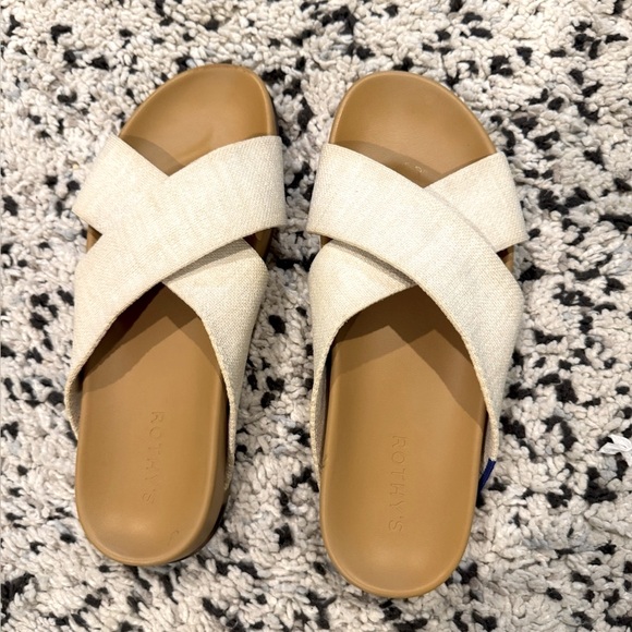 Rothy's | Shoes | Rothys Weekend Slide In Oat Color | Poshmark